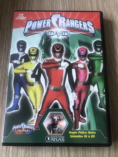 DVD POWER RANGERS Spd Super Police Delta 5 Épisodes 16 À 20 Français ...