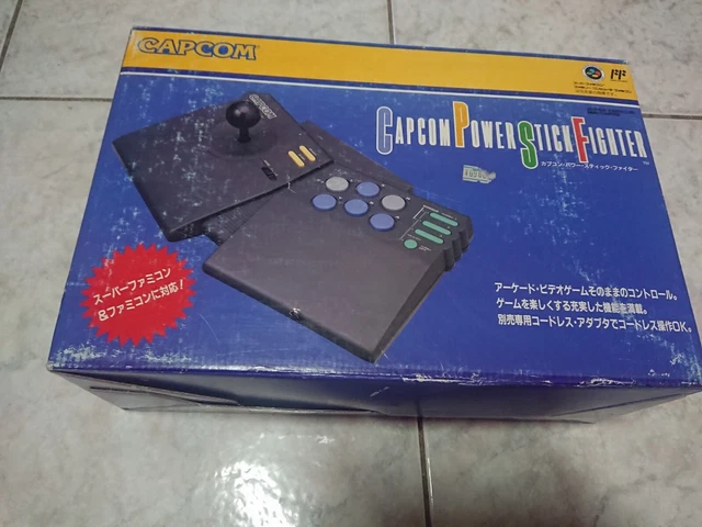 CAPCOM POWER STICK Fighter Joystick Controller for Nintendo for SFC ...