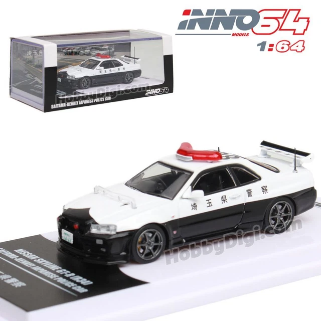 INNO64 - NISSAN Skyline GT-R (R34) Saitama-Kenkei Japanese Police Car ...
