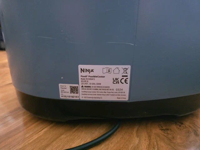 NINJA MC1001UK FOODI 8-in 1 PossibleCooker Multi Cooker 8Litres - Grey ...