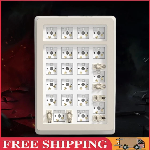 21 Key Keyboard Hot Swappable Rgb External Small Keyboard For Desktop