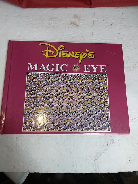 DISNEY'S MAGIC EYE Book Optical Illusions 1994 EUR 3,43 - PicClick DE