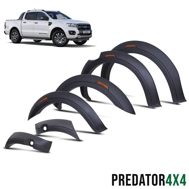 RAPTOR STYLE FENDER Flares Upgrade Kit For Ford Ranger T7 T8 Wildtrak ...