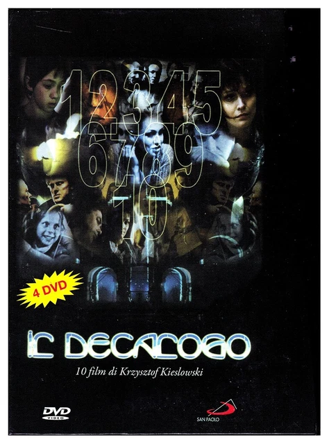 IL DECALOGO COFANETTO BOX Digipack 4 Dvd ::: COME NUOVO ::: 1^ Ed. San ...