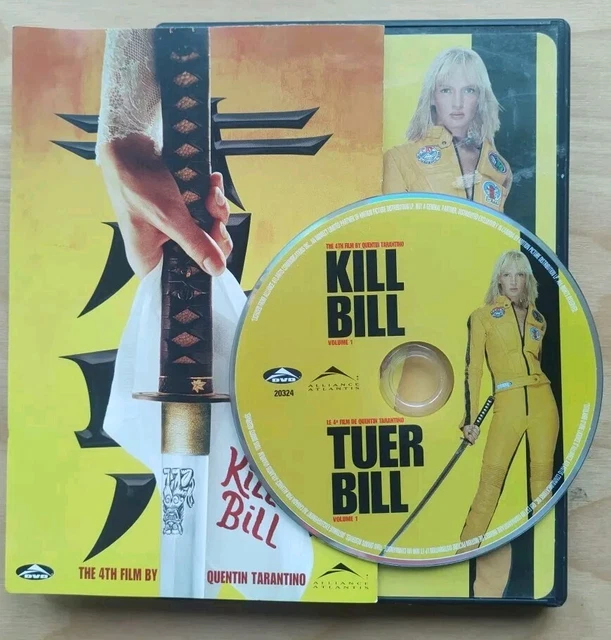 KILL BILL VOL. 1 (Miramax Films, DVD, 2004) By Quentin Tarantino ...