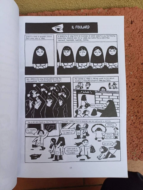 PERSEPOLIS MARJANE SATRAPI Corriere della Sera 2013 fumetto graphic ...