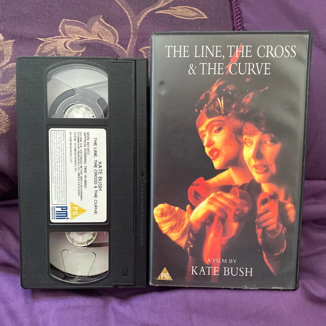 KATE BUSH THE Line The Cross & The Curve 1994 Red Shoes VHS VIDEO £11. ...