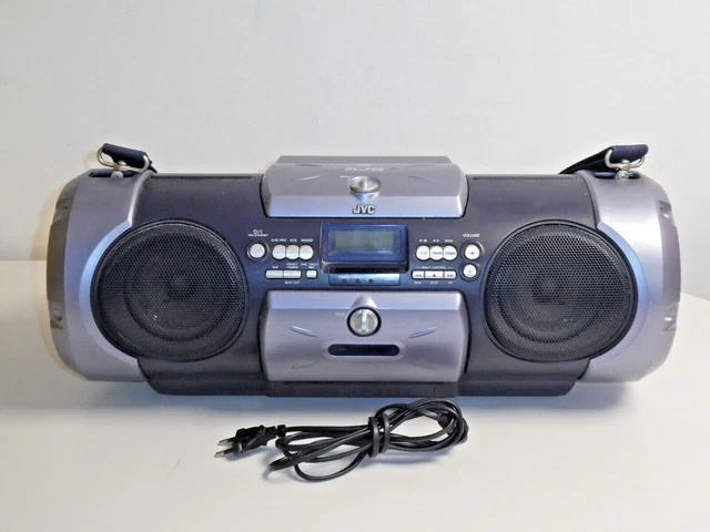 JVC RV-B55 GHETTOBLASTER / Boombox, nastro difettoso, resto ok, 2 anni ...