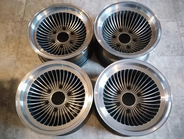 1970S JET TURBINE Hurricane Cyclone Turbo Mag Wheels 15x8.5 15x7 6x5.5 ...