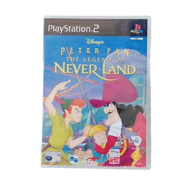 PETER PAN THE Legend Of Never Land PS2 | Promo Disc And Sleeve | Rare ...