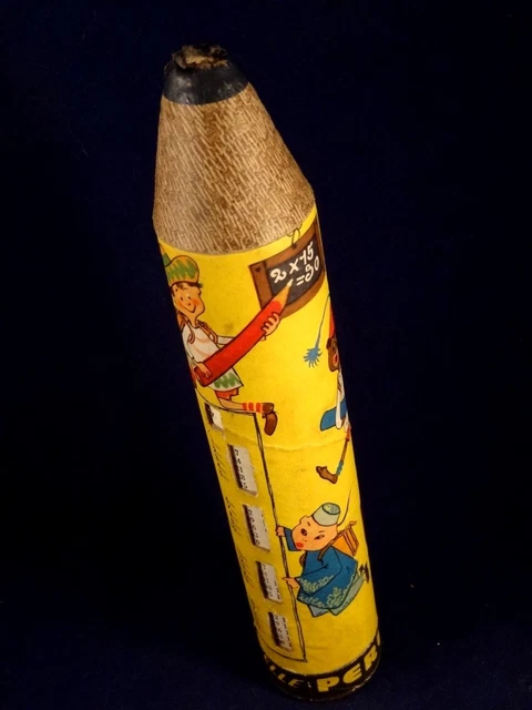 ANCIEN RARE CRAYON table de multiplication boîte Pub CARAMELLE PERUGINA ...