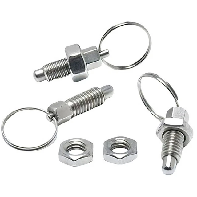 FITNESS REPAIR CIRCULAR Ring Pull Pin Replacement Pull Pin 6mm Size ...