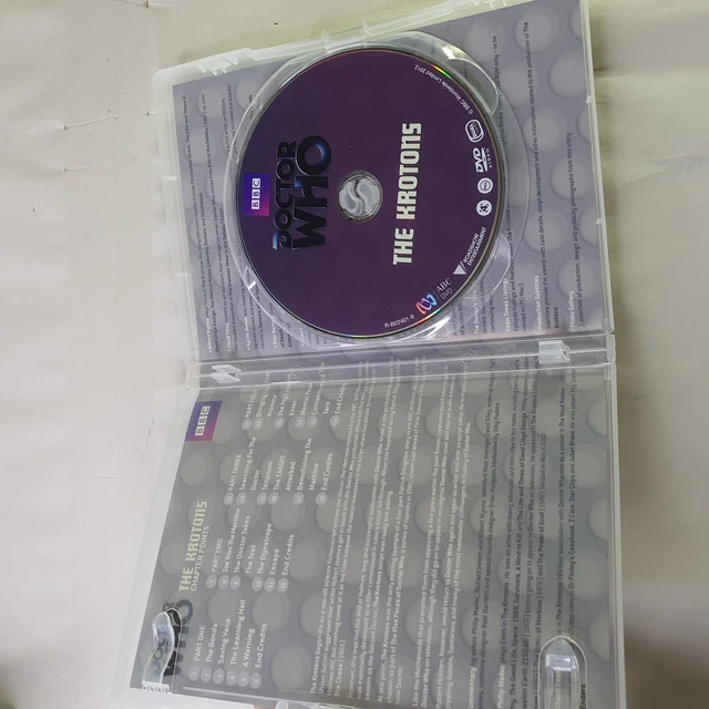 DOCTOR WHO THE Krotons DVD Region 4 Patrick Troughton $21.00 - PicClick AU
