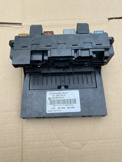 MERCEDES SLK R171 Front Sam Control Module Unit Fuse Relay Box 04-10 ...