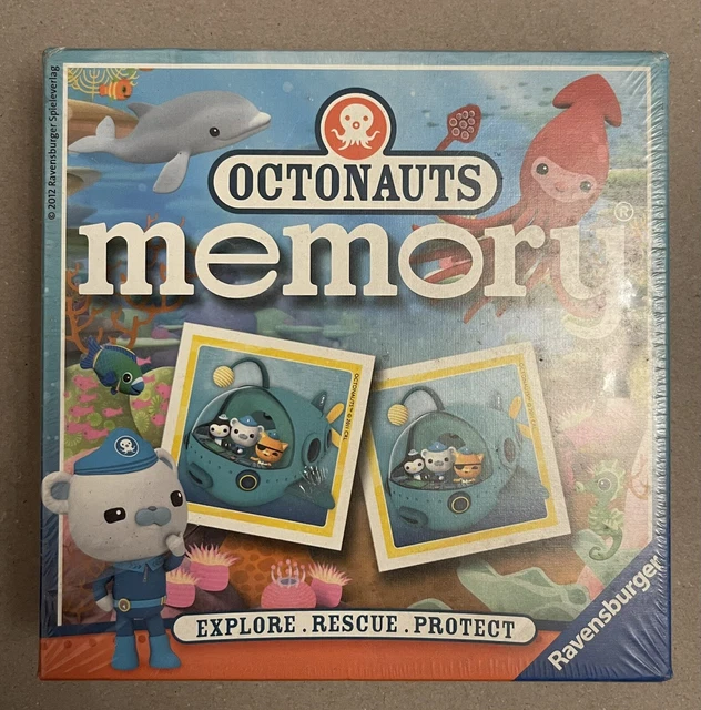 OCTONAUTS KIDS MEMORY Card Game 3+ Ravensburger Brand New Sealed Old ...