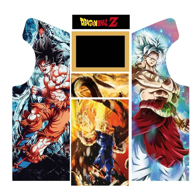 STICKERS BORNE ARCADE - Modèle Dragon Ball 2 EUR 75,00 - PicClick FR