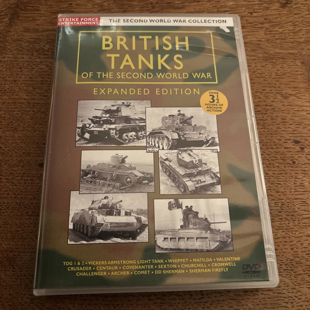 BRITISH TANKS OF The Second World War - Expanded Edition (DVD) Strike ...