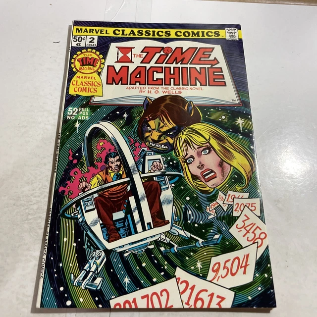MARVEL CLASSICS COMICS 2 H.G. Wells The Time Machine - $5.50 - PicClick