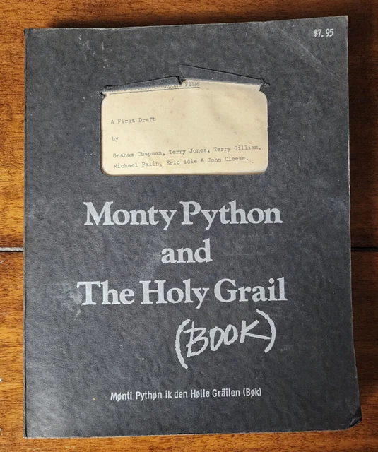 MONTY PYTHON AND the Holy Grail Book by Graham Chapman (1977, Trade ...
