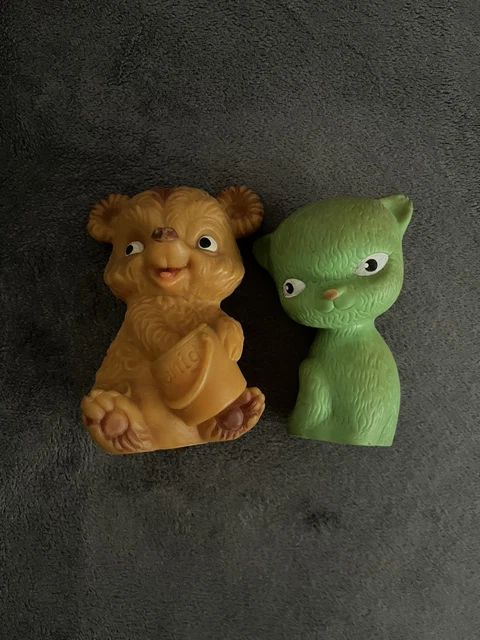 DDR ORIGINALES BABY Spielzeug Quietschtiere Rarität Ostalgie Sammler ...