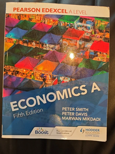 PEARSON EDEXCEL A-LEVEL Economics A Fifth Edition Textbook £19.36 ...