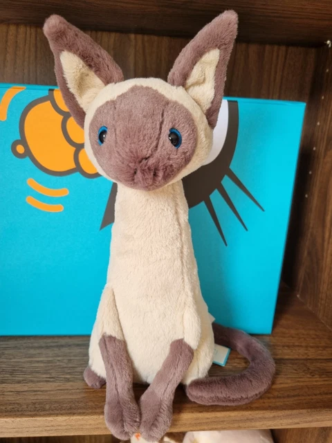 JELLYCAT RETIRED ! Iris Siamese Cat, Brand New With Tags ! £55.82 ...