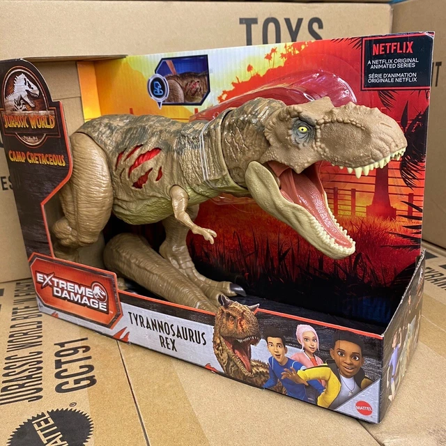 JURASSIC WORLD DOMINION Extreme Damage Tyrannosaurus Rex Dinosaur ...