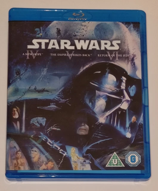 STAR WARS - The Original Trilogy (Box Set) (Blu-ray) New hope, Empire ...