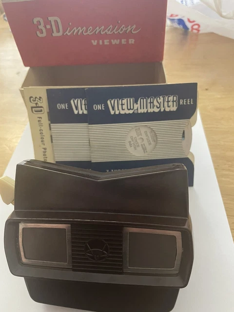 VERY RARE VIEWMASTER MODEL E BAKELITE VIEWER MADE IN AUSTRALIA 1950's ...