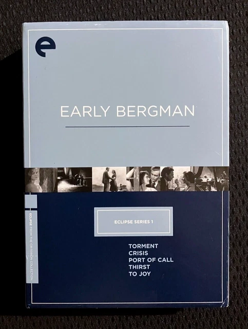 EARLY INGMAR BERGMAN 1940s RARE Criterion Collection Eclipse Series 1 5 ...