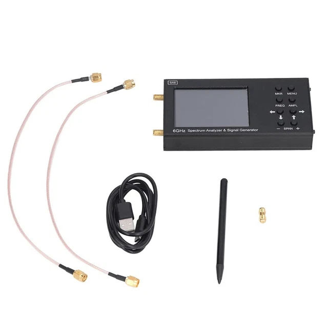 ANALYSEUR DE SPECTRE portable g??n??rateur de signaux RF SA6 pour WiFi 4G LTE CD EUR 339,88 ...