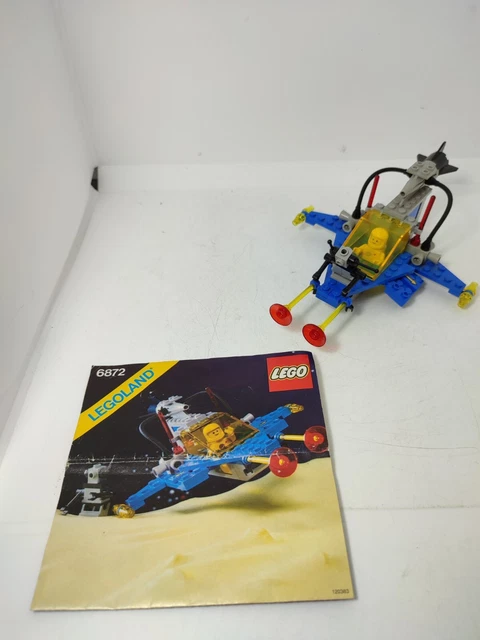 LEGO SPACE SET 6872 Lunar Patrol Craft avec mode d'emploi expédition ...