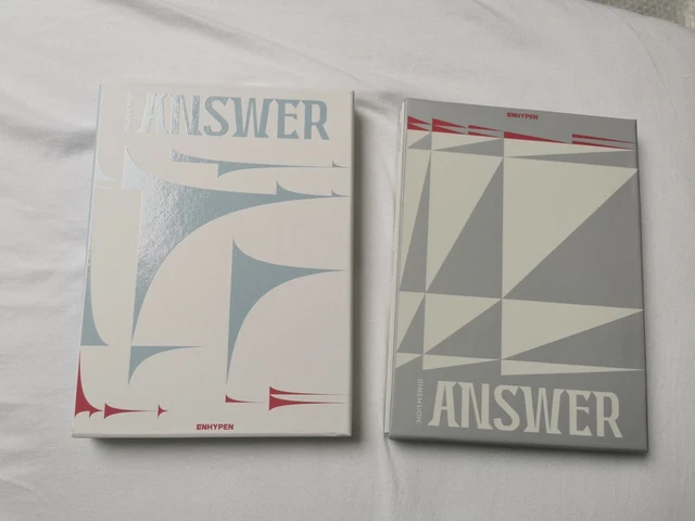ENHYPEN DIMENSION ANSWER Album Set No and Yet Version Without ...