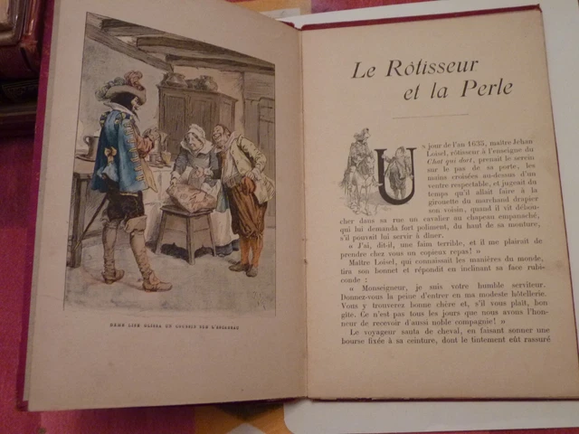 LE ROTISSEUR ET LA PERLE. MARBEL. Hachette bibl. des écoles et des ...