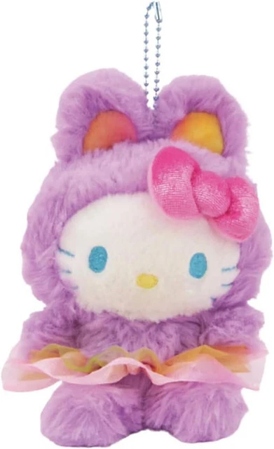 SANRIO PERSONAGGIO HELLO Kitty Grade Bunny Mascotte Viola Peluche ...
