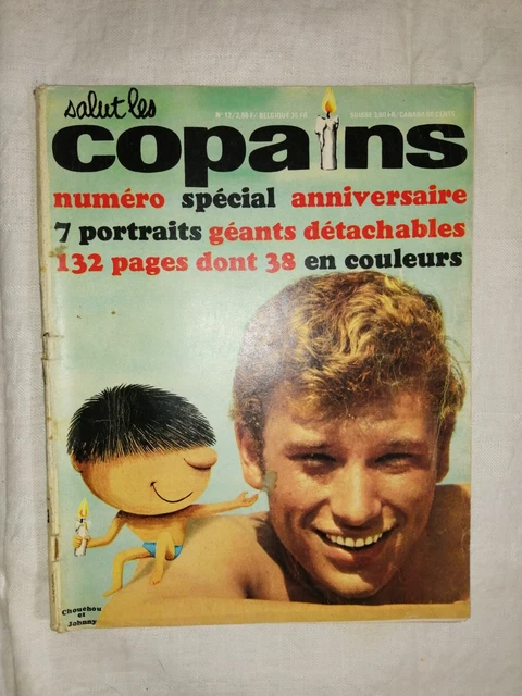 ANCIENNE REVUE SALUT les Copains N° 12 Juillet 1963 EUR 15,00 - PicClick FR
