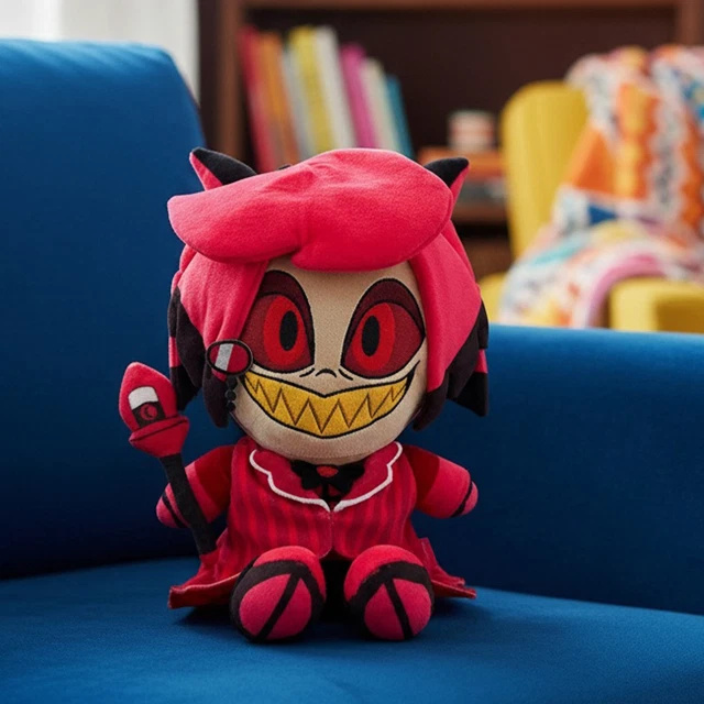 LICENSED HAZBIN HOTEL Alastor 9" Plush Hazbin Hotel Alastor Youtooz £28 ...