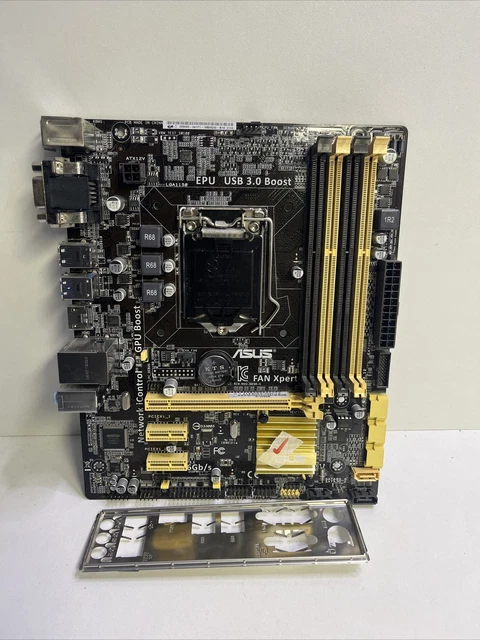 Asus B85m G Socket Lga1150 Ddr3 Micro Atx Desktop Pc Motherboard £29 00