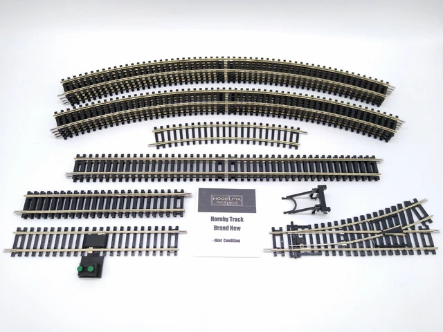 HORNBY EXTENDED OVAL Track Layout & Siding with Power Track - Brand New ...
