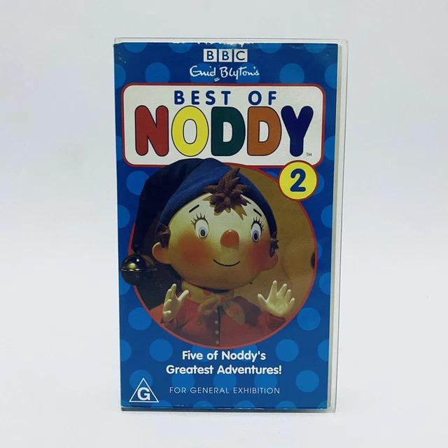 NODDY VHS ABC Kids Video Tape Best of Noddy 2 (VHS, 1998) + Free ...