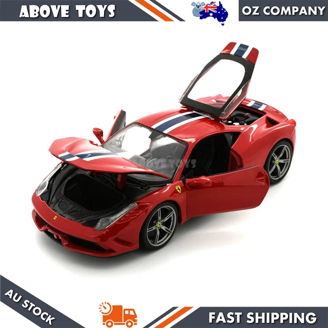 LICENSED PRECISION DIECAST model Ferrari Race&Play 458 Speciale Red ...