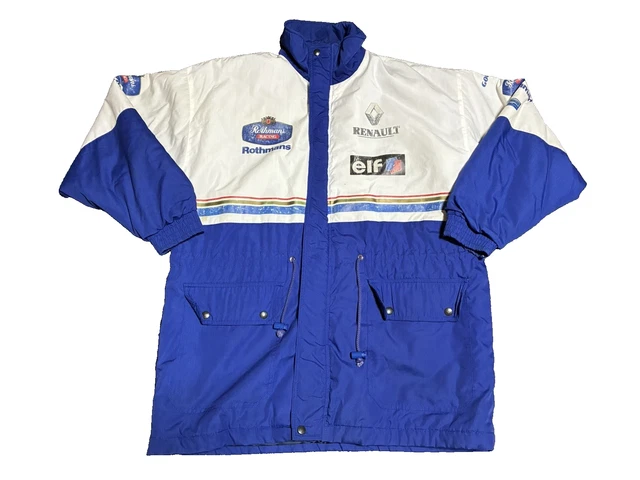 ROTHMANS WILLIAMS RENAULT Formula 1 Racing Team Jacket Size L Australia ...