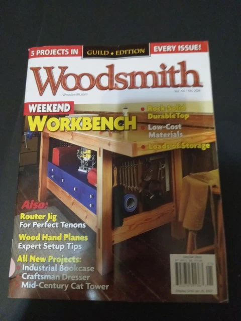 WOODSMITH MAGAZINE GUILD Edition December January 2022 Workbench £4.15 ...
