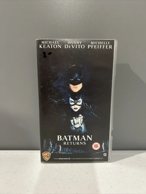 BATMAN RETURNS VHS Tape - Michael Keaton, Danny DeVito, Michelle Pheiffer RETRO EUR 13,10 ...