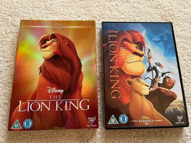 DISNEY CLASSICS LION King DVD £2.50 - PicClick UK