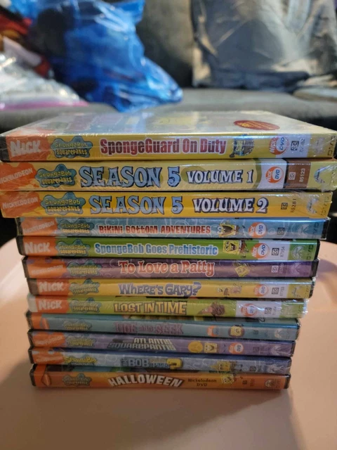 SPONGEBOB SQUAREPANTS CLASSIC DVD lot(SEALED) EUR 129,85 - PicClick FR