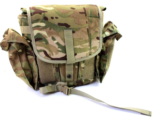 BRITISH ARMY FIELD PACK / GSR GAS MASK BAG in MTP MULTICAM CAMO (AUC) £ ...