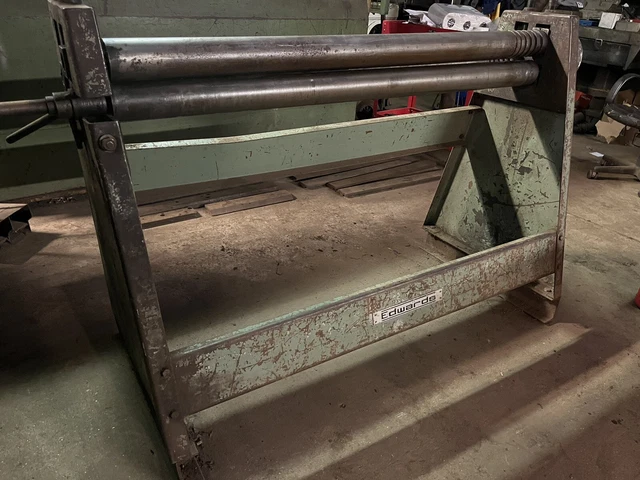 FJ EDWARDS LTD Sheet Metal Pyramid Rollers £1,250.00 - PicClick UK