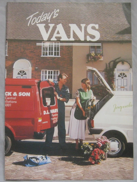AUSTIN ROVER METRO and Maestro Vans Brochure Pub.No. 3902 £8.99 ...