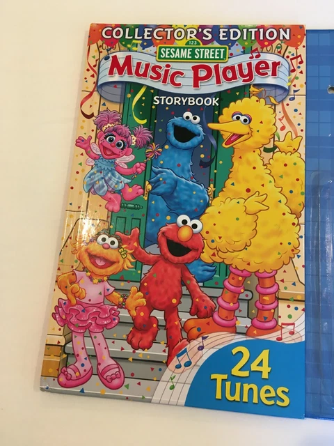 SESAME STREET MUSIC Player Storybook Hardcover Book 24 Tunes Songs ...